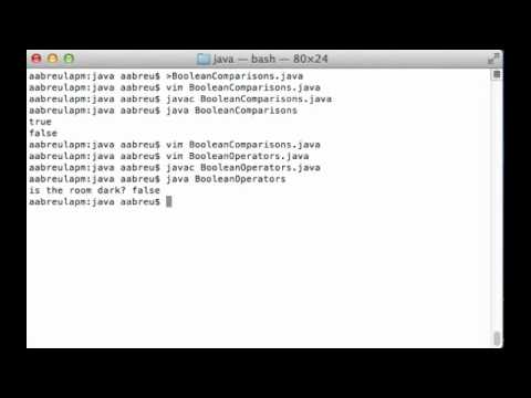 Boolean overview in JAVA