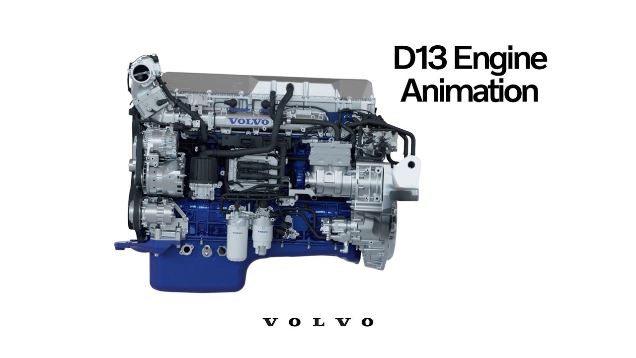 Volvo Trucks —  D13 Engine Animation