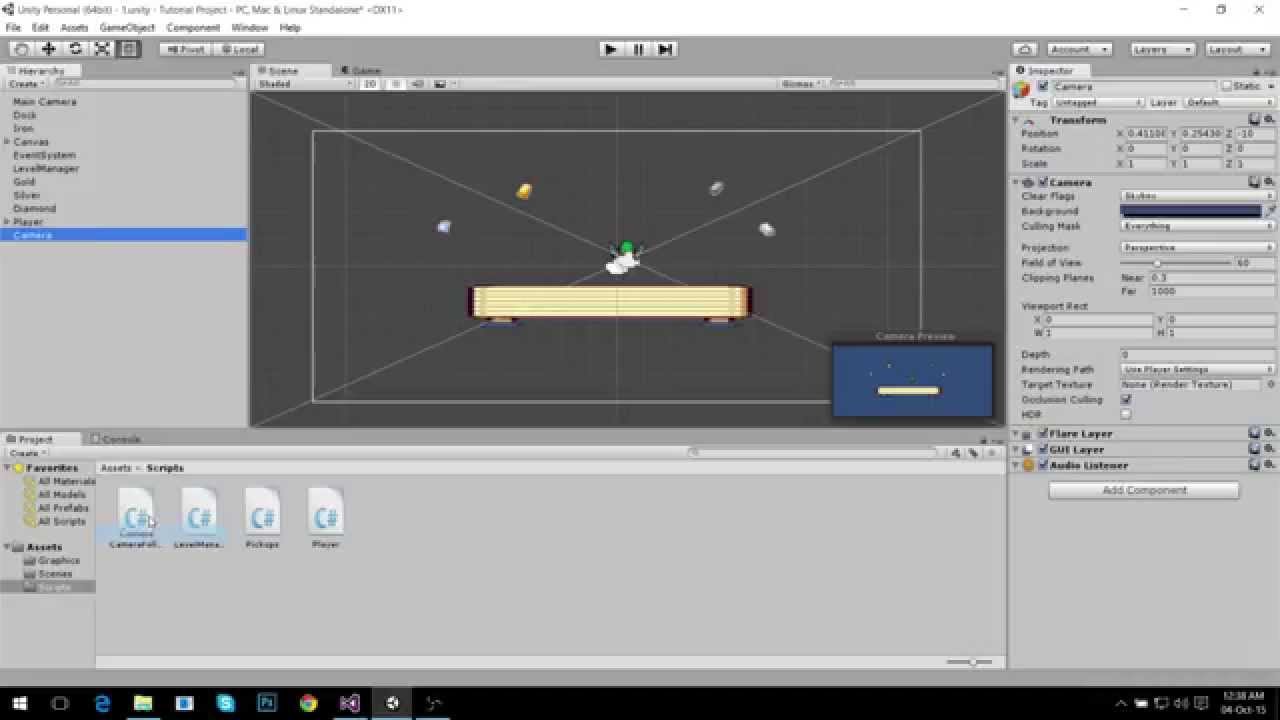 [Unity Tutorial] Fun with Cameras!