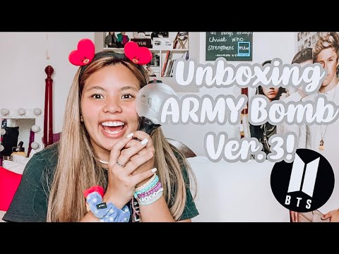 UNBOXING BTS ARMY BOMB VER.3 (Official Light Stick) WHERE TO GET ONE IN THE PH? | SimplySammie