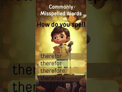 Commonly Misspelled Words: Can you spell...? Episode 90 #spelling #SpellingBee #spellingmistakes