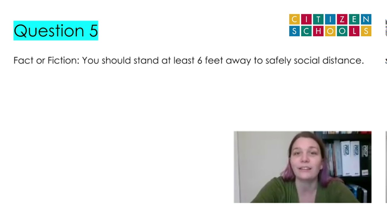 Citizen Schools Virtual Learning Hour: Mask Making & Fact Checking COVID-19