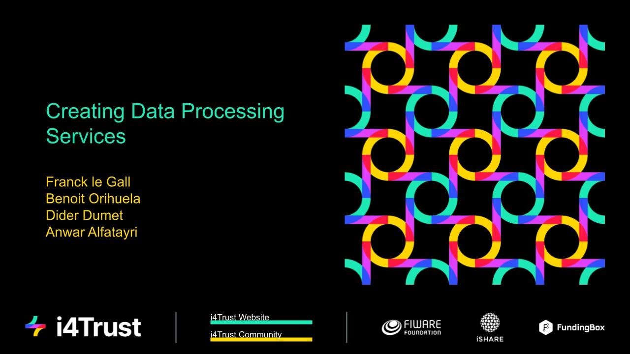 Session 8 - Creating Data Processing Services