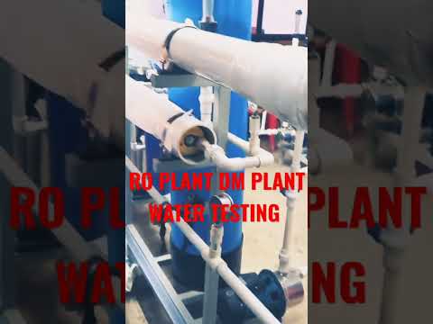 RO PLANT DM PLANT WATER TESTING