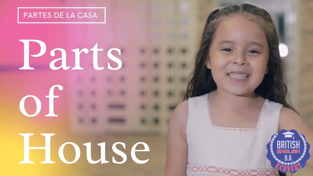 Parts of house - Partes de la casa en ingles (by Brittany).