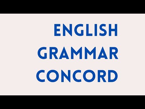 Understanding Concord In English Grammar_The Basic Rule