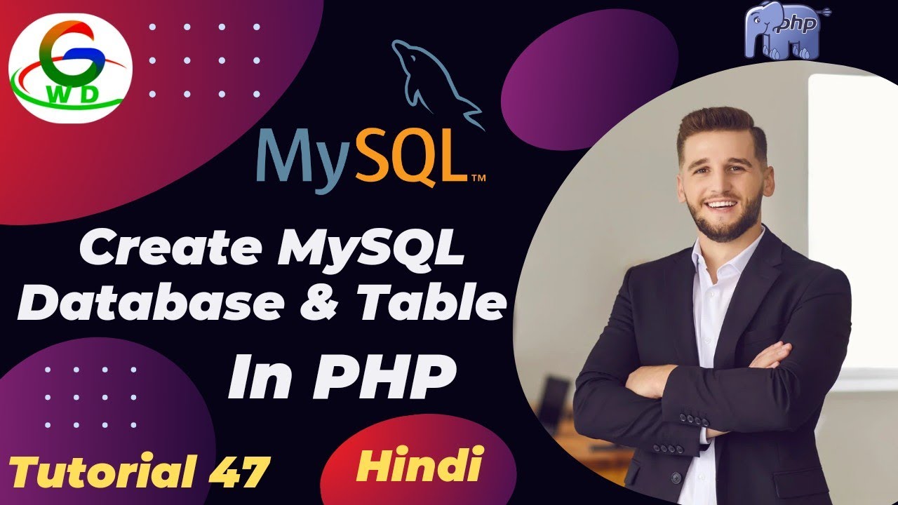 Create MySQL Database & Table in PHP || Guri Web Developer || PHP Tutorial in Hindi 2024