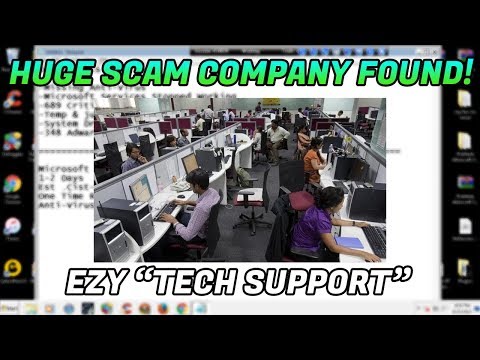 Tech Support Scam / Huge scammer company exposed!! - 1-844-441-0888 - www.ezytechsupport.com