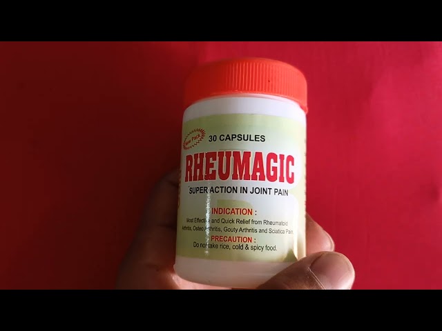 Ayurvedic Capsule - Rheumagic Gold Capsule - Pack of 30 capsules Trader ...
