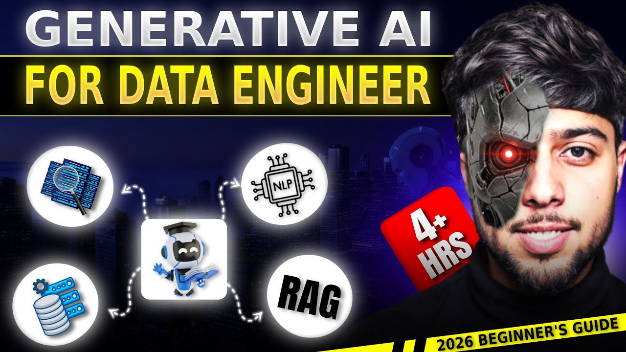 Generative AI Full Course For Beginners (Data Domain Edition)