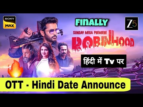 Robinhood Hindi Ott Release Date Final | Robinhood Hindi Ott Update | Robinhood Hindi Tv Premiere