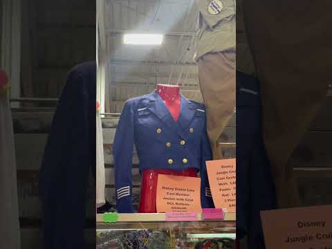 Disney Cast Member Outfits for Sale at Lakeland Antiques Mall #Shorts #disney #disneycastmember