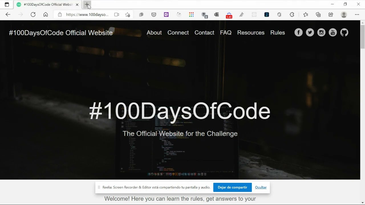 #100DaysOfCodeChallenge - Day 01 - Presentation