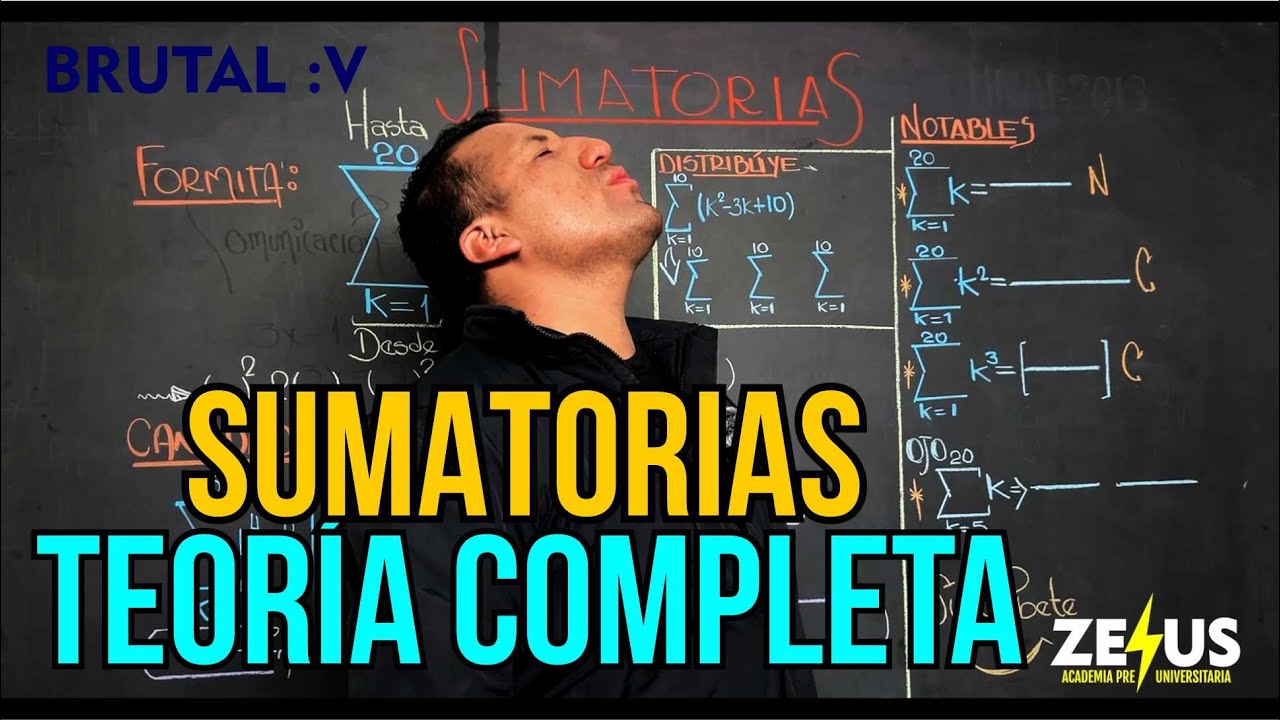 SUMATORIAS | Teoría Completa RAZONAMIENTO MATEMÁTICO