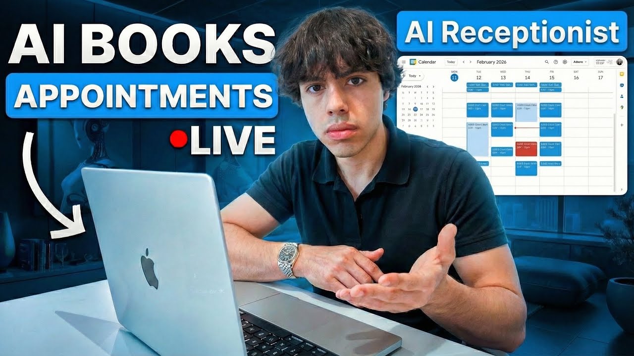 How to Make Your AI Receptionist Book Appointments (Any Calendar/CRM)