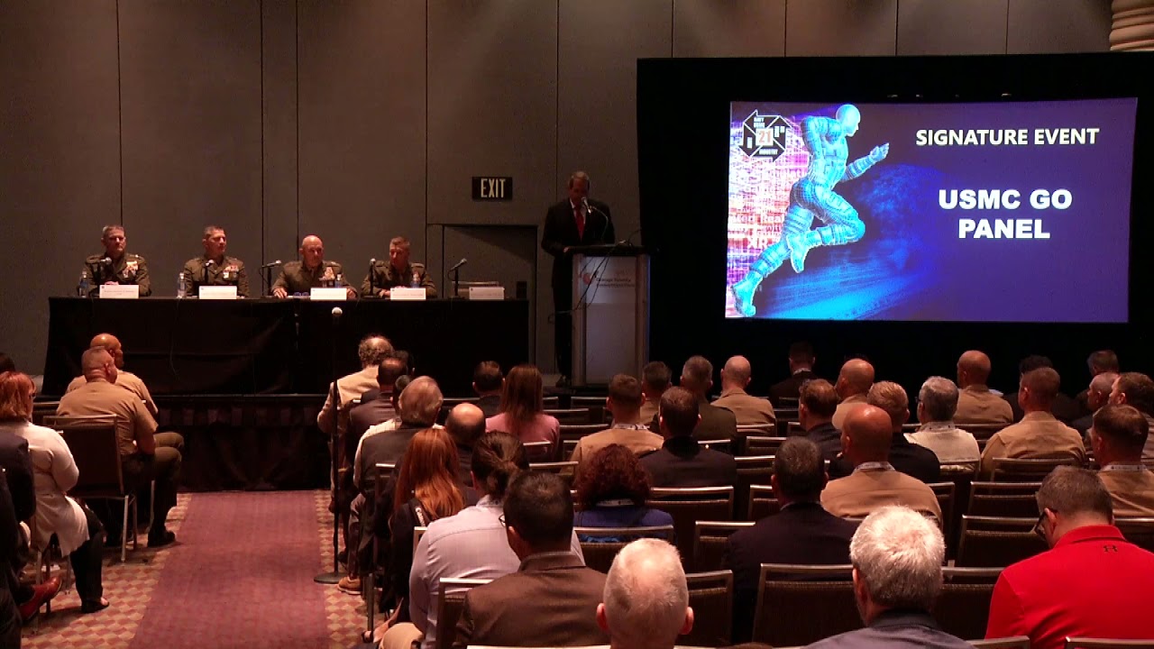 USMC Flag Panel I/ITSEC 2021