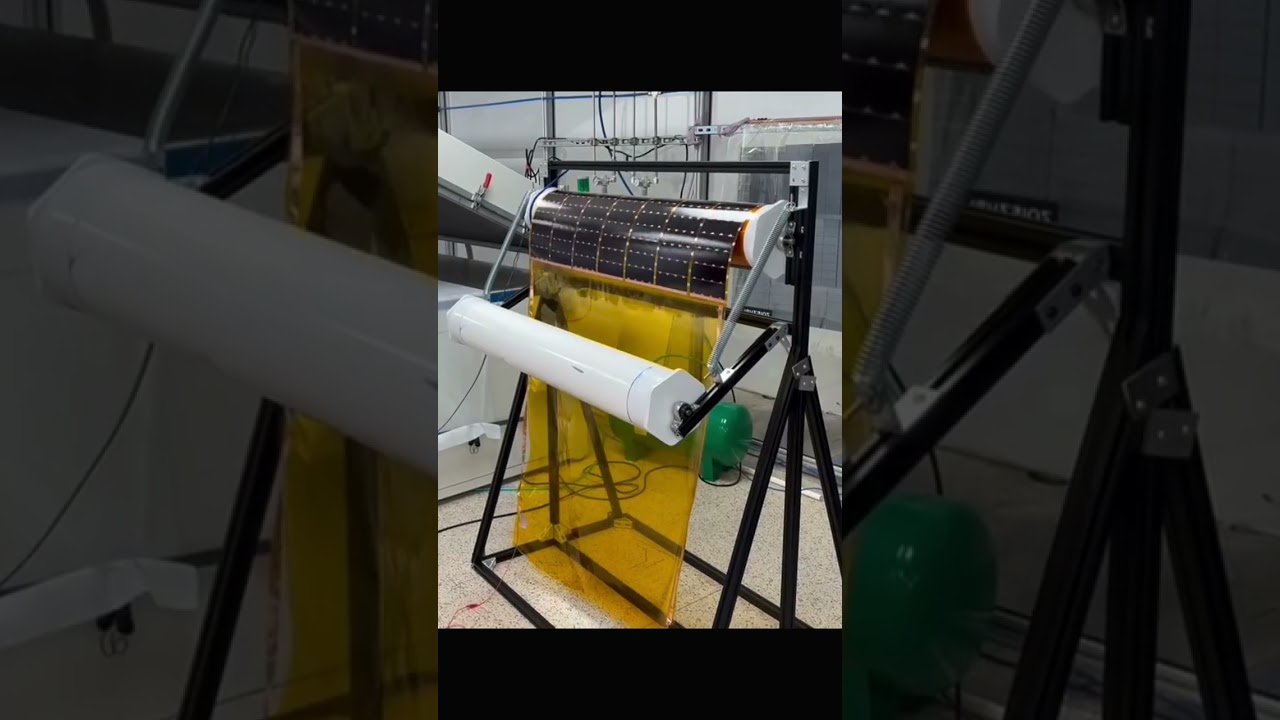 Flexible, Rollable Solar Power Modules for Space