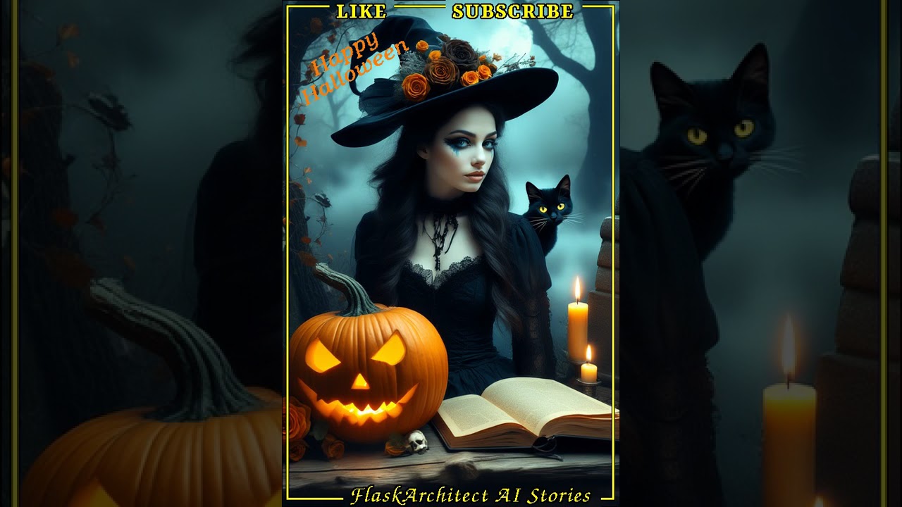 Happy Halloween AI Choose Ten Random Images and Created a Story About Them by FlaskArchitect