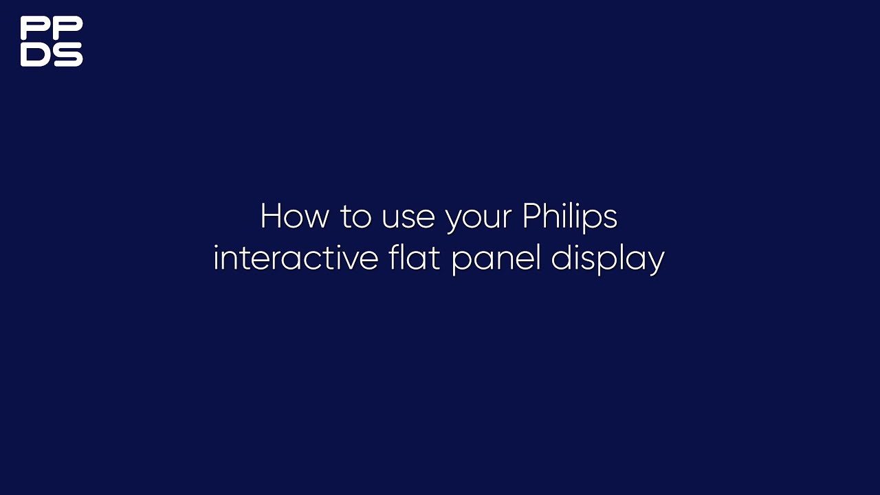 Philips Interactive Display Tutorial