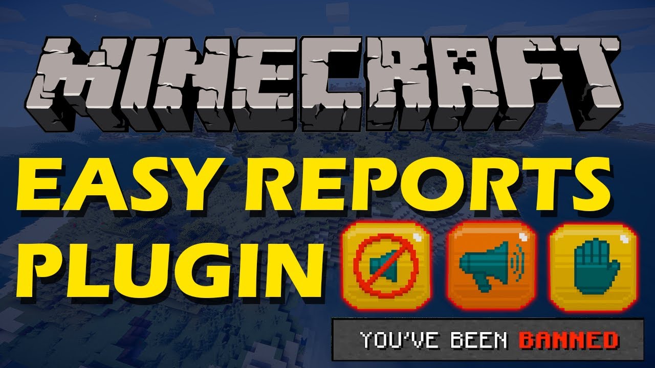 Reporting tool in Minecraft with Easy Reports Plugin