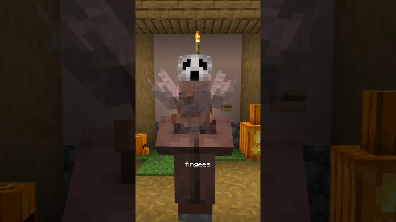 I added trick or treating to #minecraft #cursedminecraft #minecraftmemes