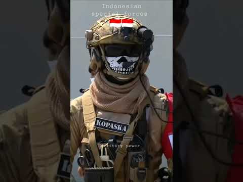 Indonesian 🇮🇩 Special Forces Military power #shorts #specialforces #fyp  #indonesia #army #tiktok