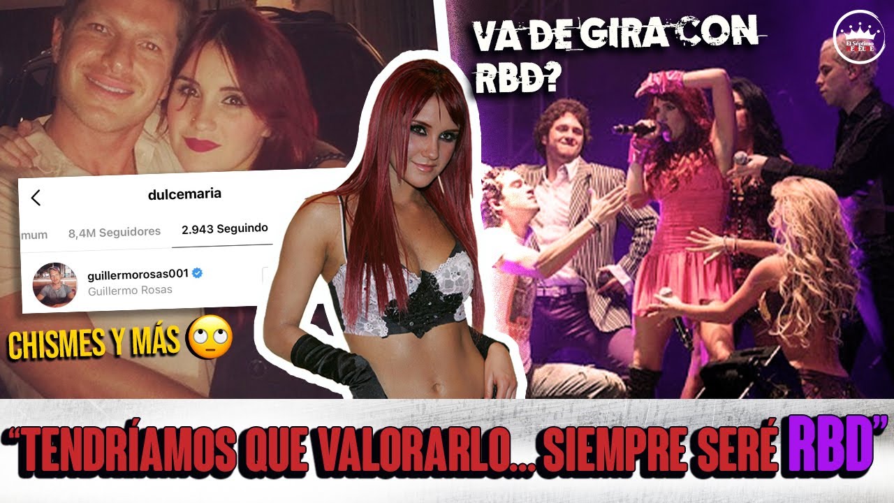 QUÉ SUCEDE CON DULCE MARÍA ¿VA O NO VA DE GIRA CON RBD? 🤔 Rumores, entrevistas y más