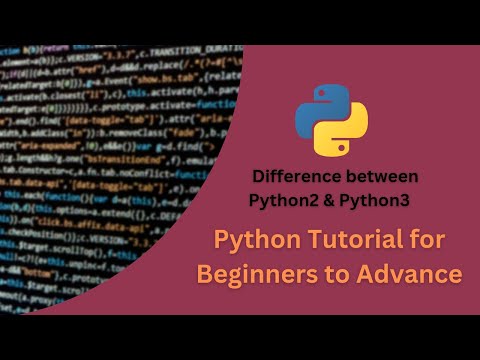 Difference between python2 and python3