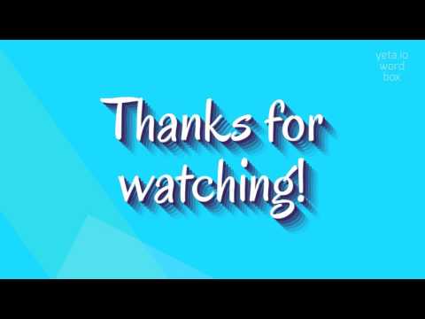 How to say "thip"! (High Quality Voices)