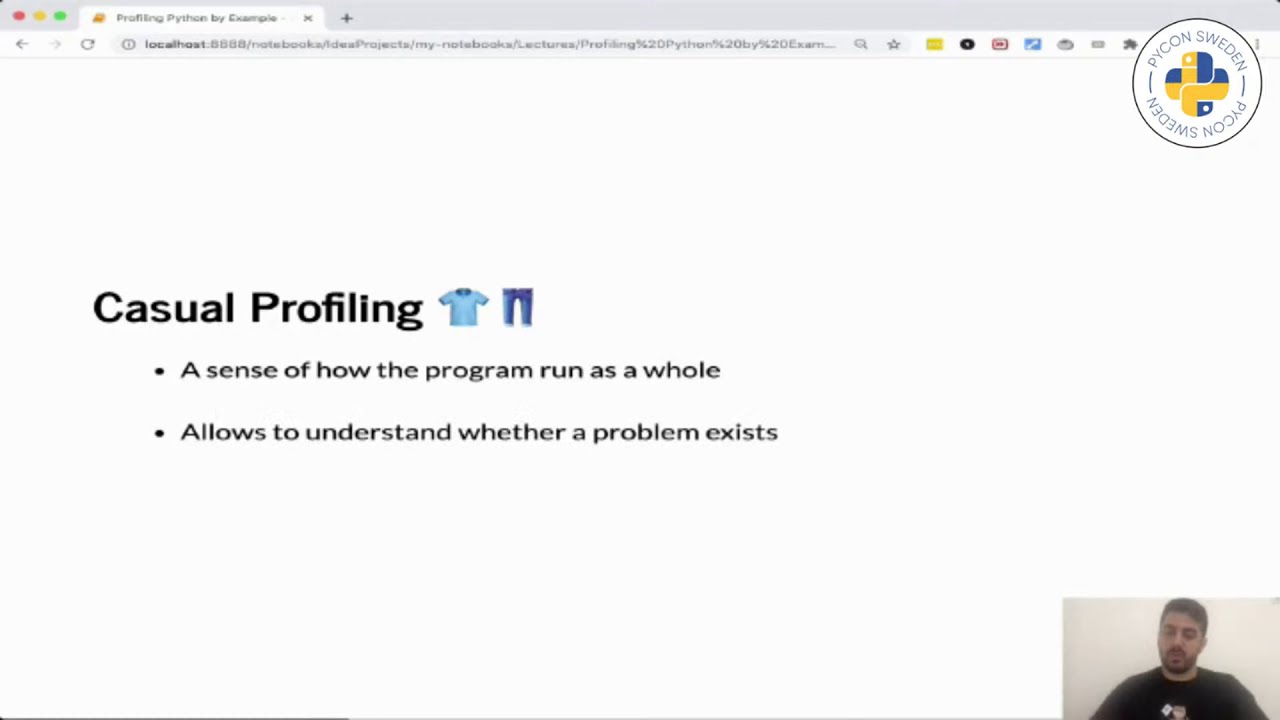 Profiling Python by Example