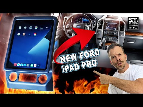 2015 Ford F-150 Gets a Custom iPad Pro Dash Because CarPlay Is So ...