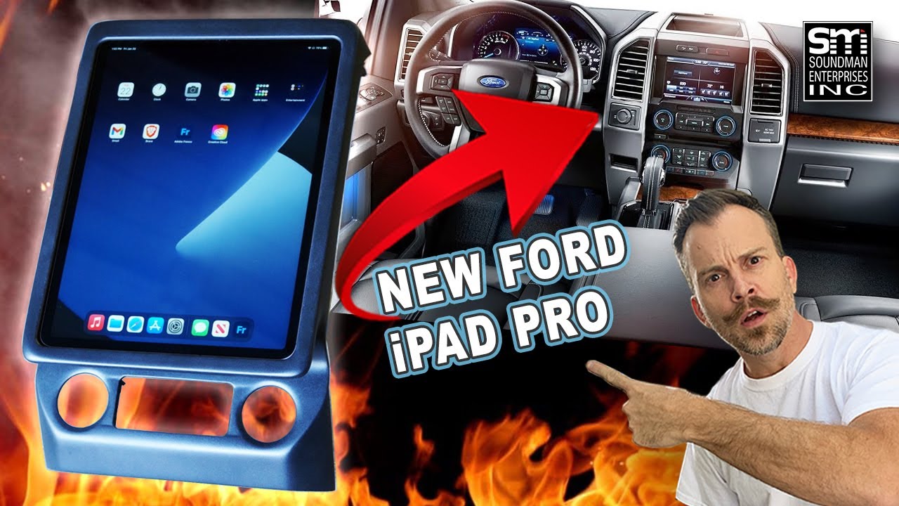 2015 Ford F-150 Gets a Custom iPad Pro Dash Because CarPlay Is So ...