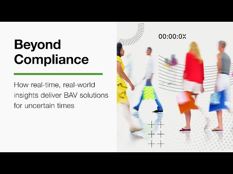 Beyond Compliance: How real-time, real-world insights deliver BAV solutions for uncertain times
