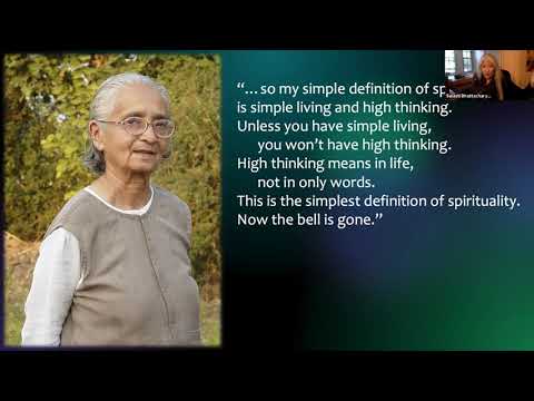 Simple Living and High Thinking: A Definition of Spirituality