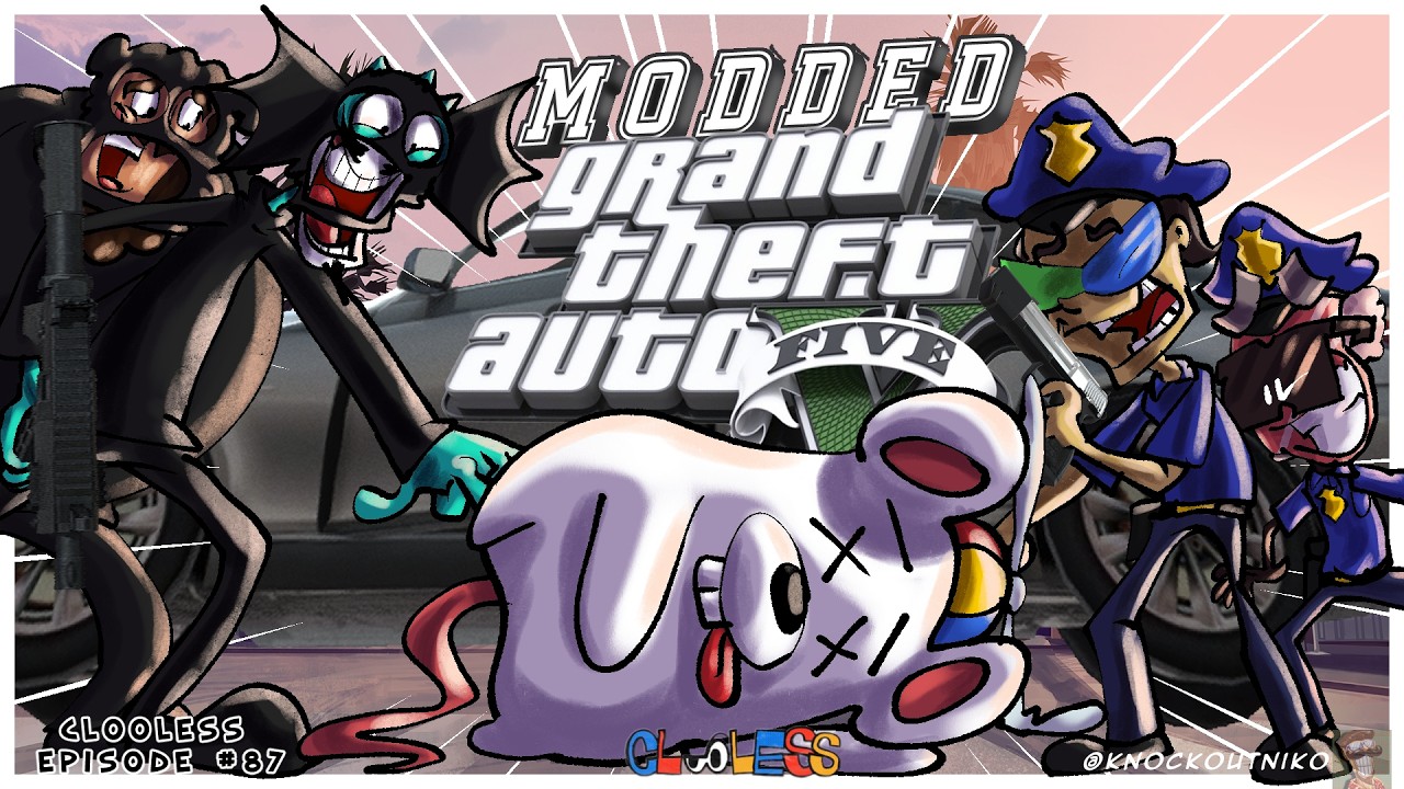 MODDED GTA V | Clooless Animated 87