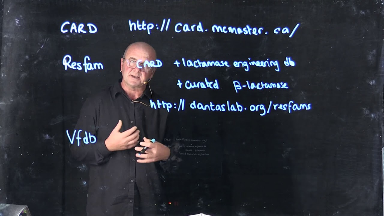 Antibiotics 5 resistance databases