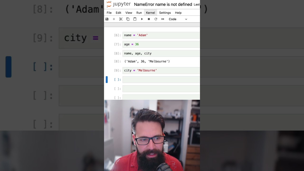 NameError: name is not defined