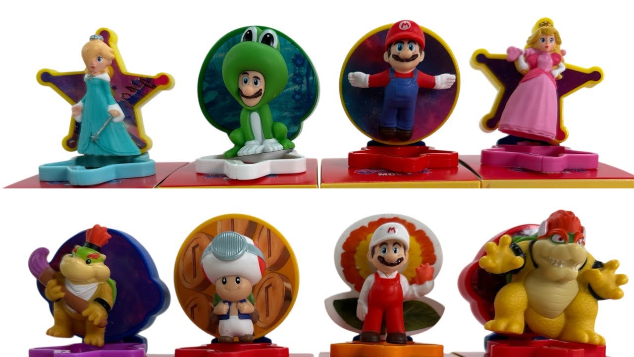 Super Mario Galaxy 2026 McDonald’s  All 12 Toys!
