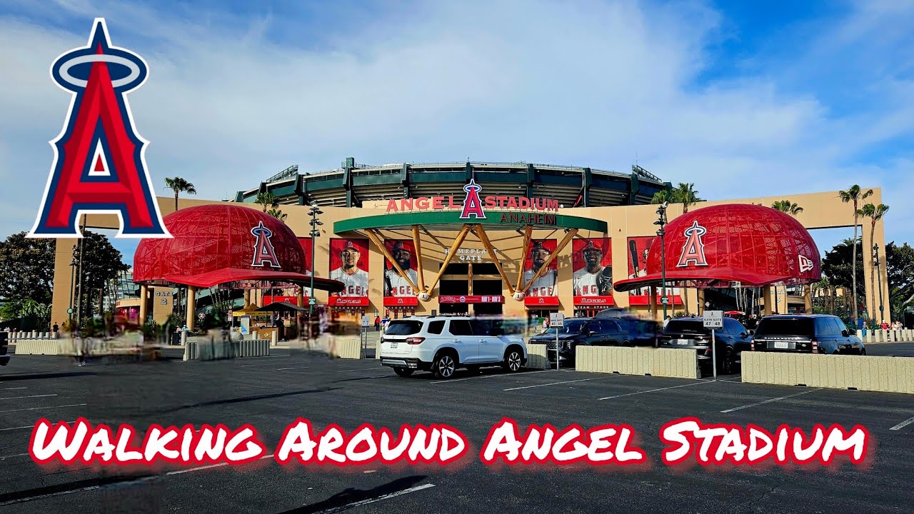 Walking Around Angel Stadium In Anaheim, California- Home Of The Los Angeles Angels- April 2026
