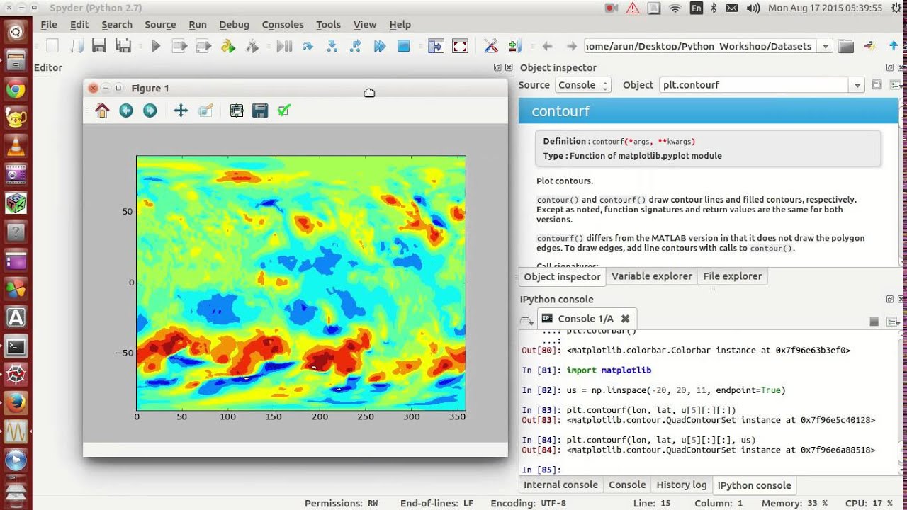 Scientific Programming Using Python : 018 : Making Enhanced Contour Plots