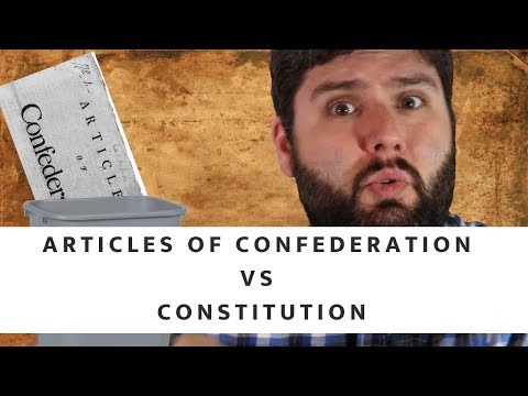 Articles of Confederation vs Constitution