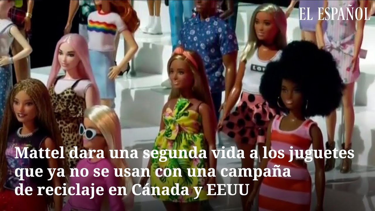Mattel lanza una campaña de reciclaje para dar una segunda vida a los juguetes que ya no se usan