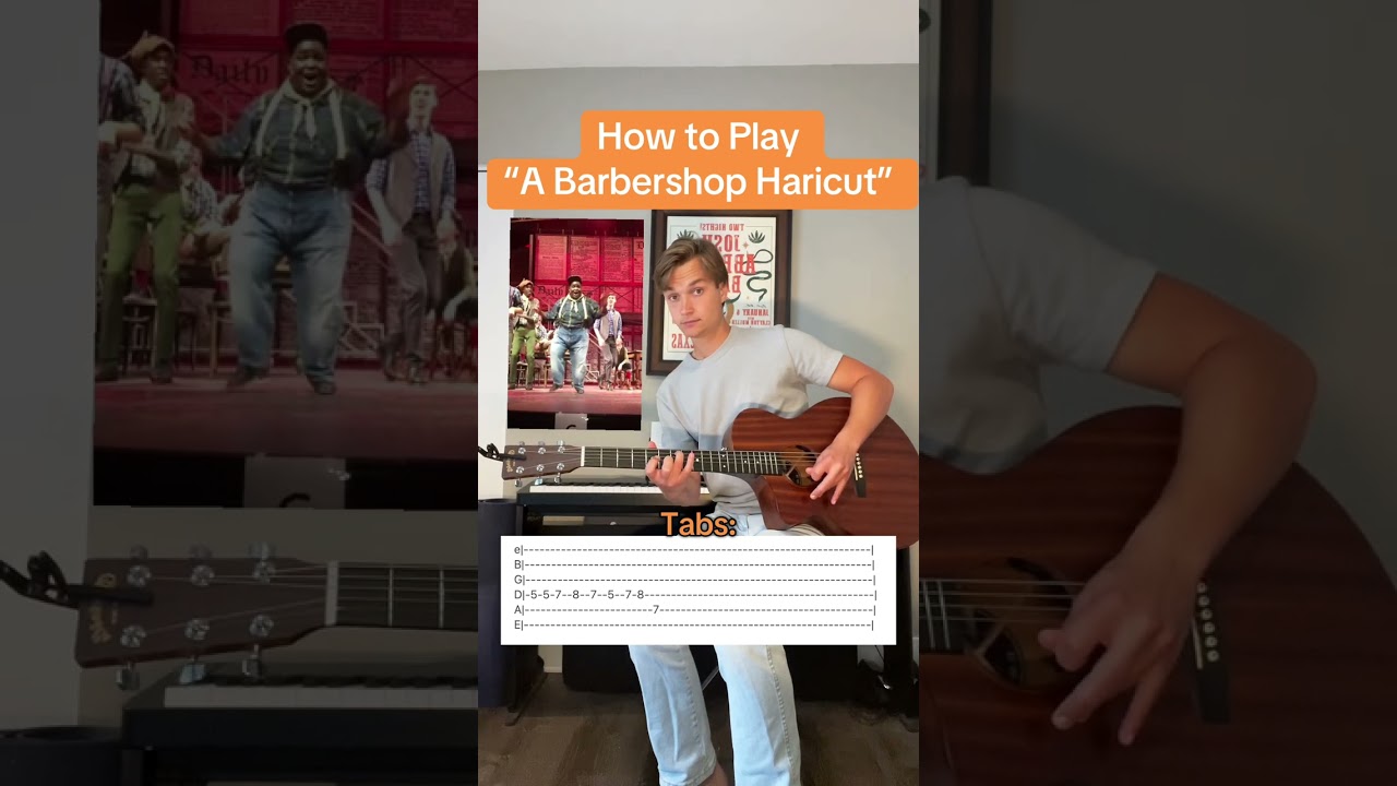 How to Play “A Barbershop Haricut Costs a Quarter” Song 🎸