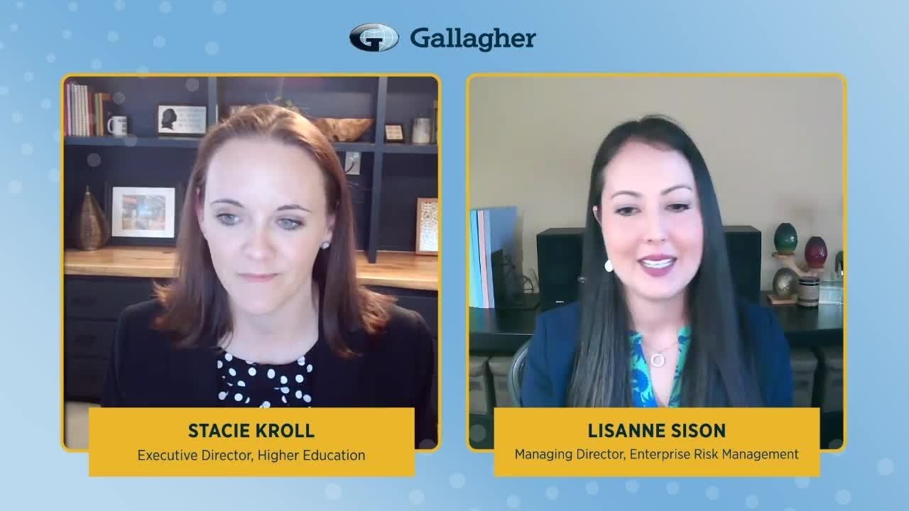 Gallagher | Enterprise Risk Management in Higher Education