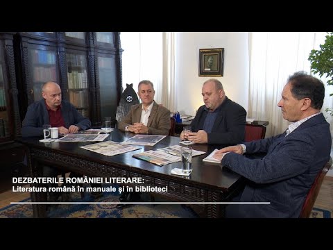 ROMÂNIA LITERARĂ TV I LITERATURA ROMÂNĂ ÎN MANUALE ȘI ÎN BIBLIOTECI #tvrcultural