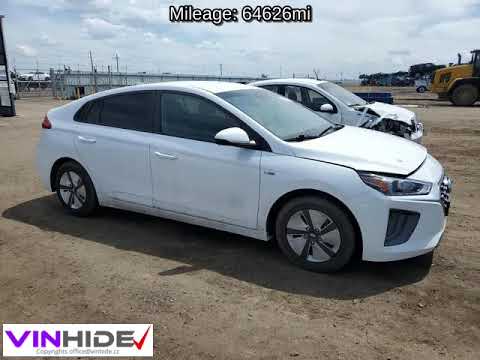 VIN: KMHC65LCXLU186394 - 2020 Hyundai Ioniq- Blue