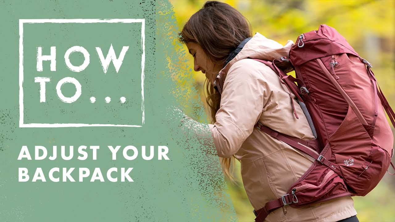 How to properly adjust your backpack | Salomon