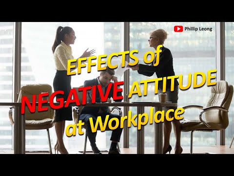 Top 6 Effects of Negative Attitude at Workplace'