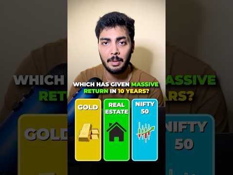 GOLD Vs Realestate Vs NIFTY 50 | Day 02 Improving your Finance and Investing | Pranjal Sharma