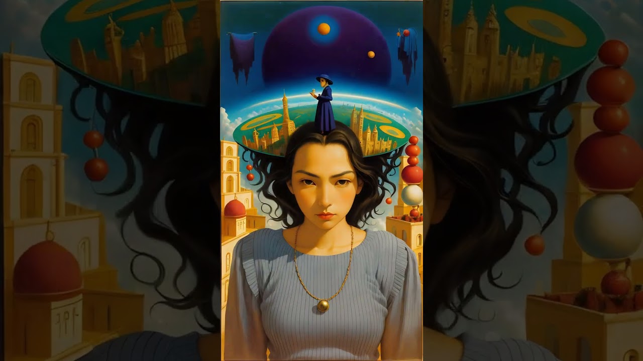 Free Stock Videos - AI generated - woman Surrealism